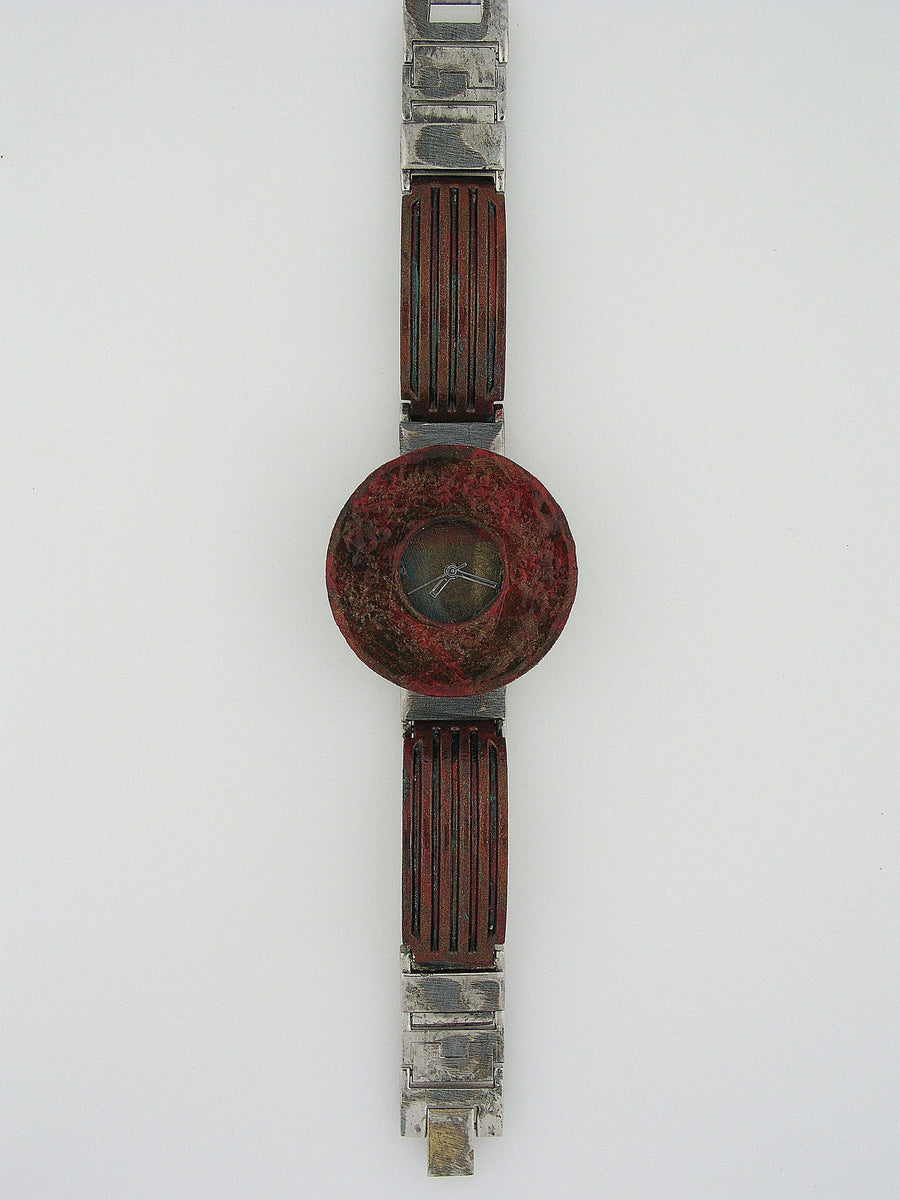 Patina Watch with Antique Multi Color Dial – Paternoster Designs